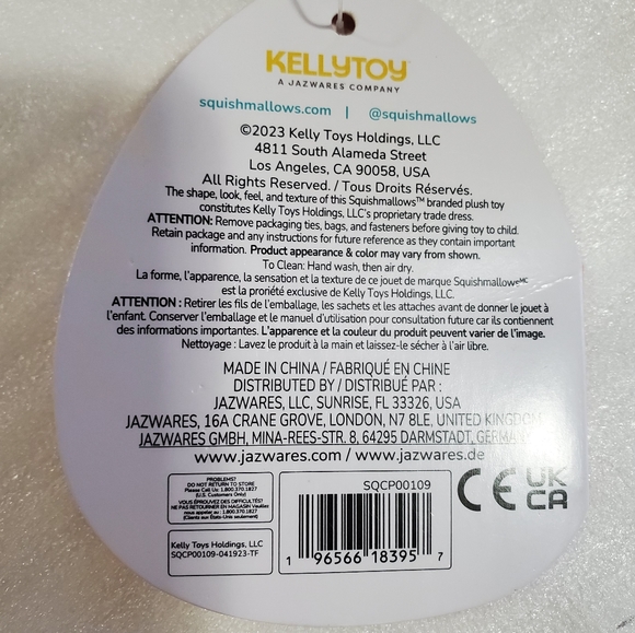 Squishmallows | Toys | Nwt Joldy Purple Bat Squishmallows Clip | Poshmark